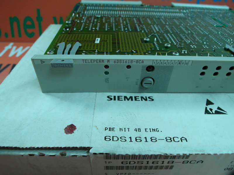 SIEMENS TELEPERM M 6DS1618-8CA - 裕益科技自動化設備可程式編碼器PLC分散式控制系統DCS